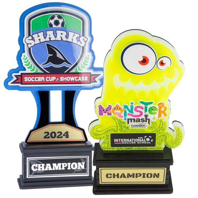 Multiform Awards custom trophies medals cups merchandising